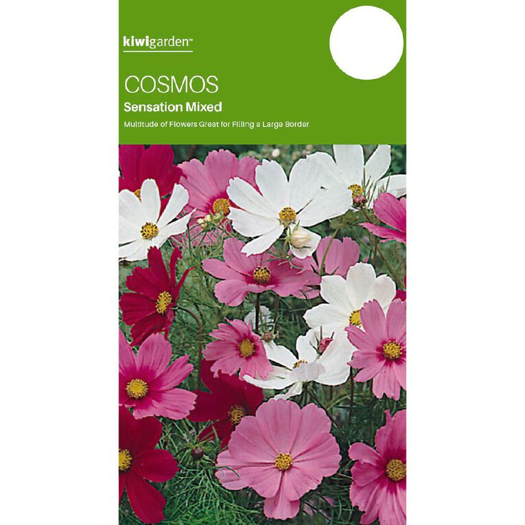 Kiwi Garden Cosmos Sensation Mix Seeds | The Warehouse