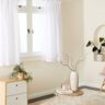 Living & Co Enviro Slubbed Voile Natural 90-180cm Wide/213cm Drop ...