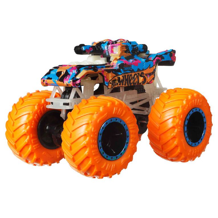 Hot Wheels Monster Trucks Glow In The Dark 8 Pack | The Warehouse