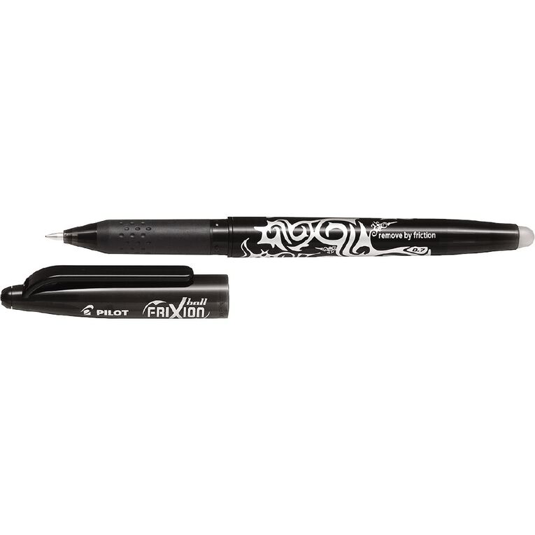 Pilot Frixion Ball Pen Black Black | The Warehouse