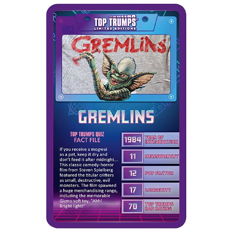 Top Trumps Let's Go Back To The 80s | The Warehouse