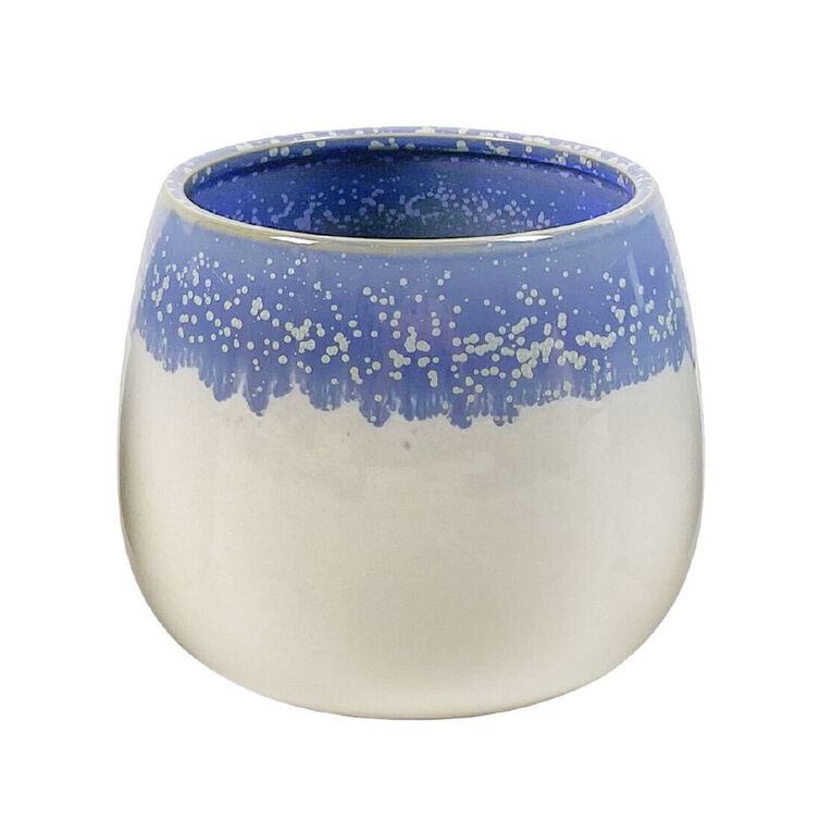 Kiwi Garden R Glazed Pot Assorted 15.5cm Assorted Assorted | The Warehouse