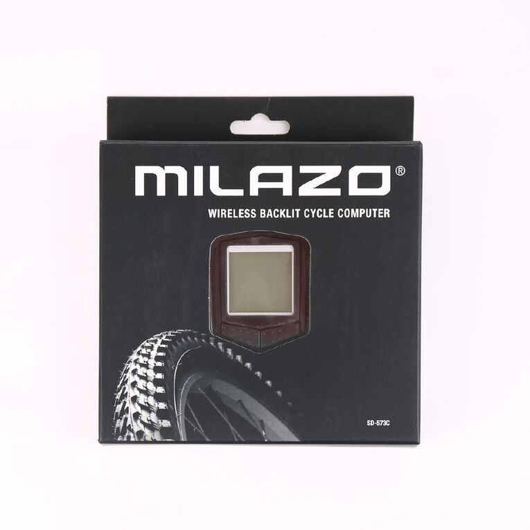 Milazo Waterproof Wireless Backlit Cycle Computer | The Warehouse