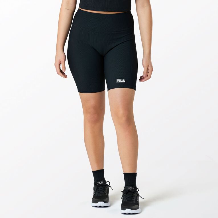 Fila Women's Ivy Bike Shorts Black | The Warehouse