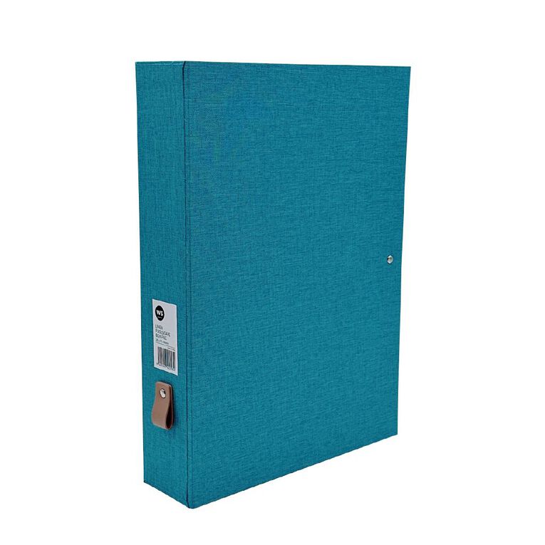 WS Linen Box File Foolscap | The Warehouse