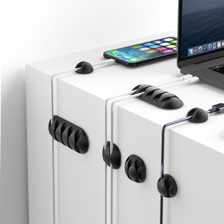 Tech.Inc Cable Clips 16 Pack | The Warehouse