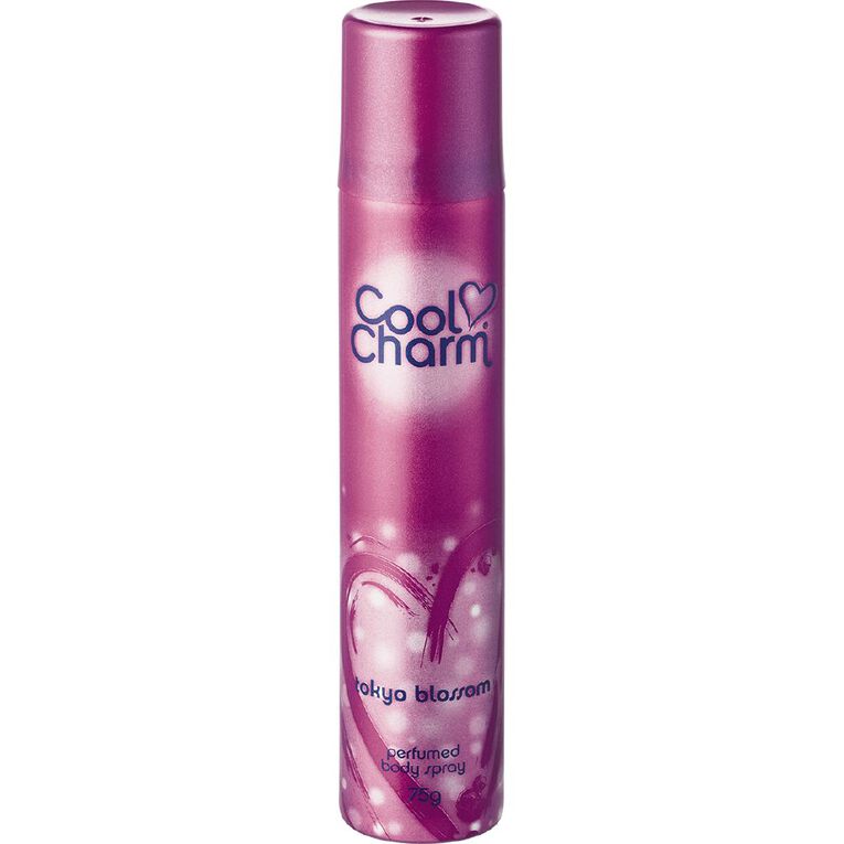 Cool Charm Body Spray Tokyo Blossom 75g | The Warehouse