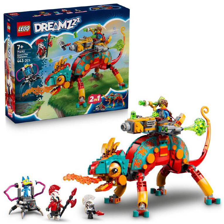 LEGO DREAMZzz Mateos Fire Chameleon 71492 | The Warehouse