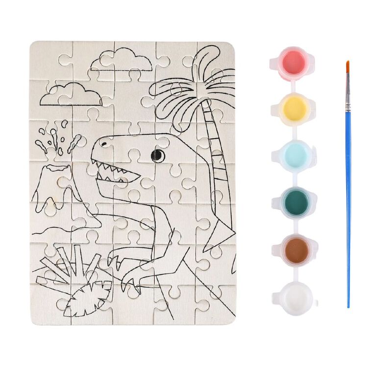 Paint Your Own Wooden Puzzles | The Warehouse