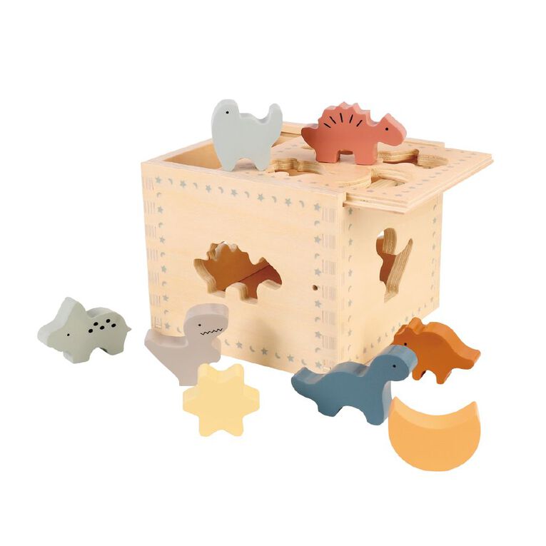 Play Studio Wooden Case Shape Sorter | The Warehouse