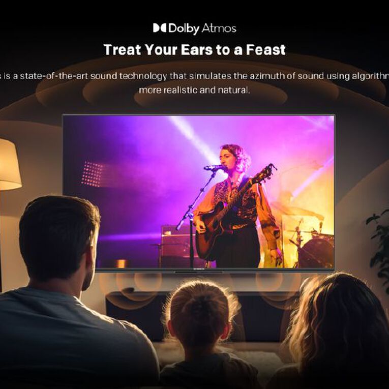 JVC 55 Inch 4K Ultra HD QLED Mini LED Google Smart TV JV5524M Silver ...