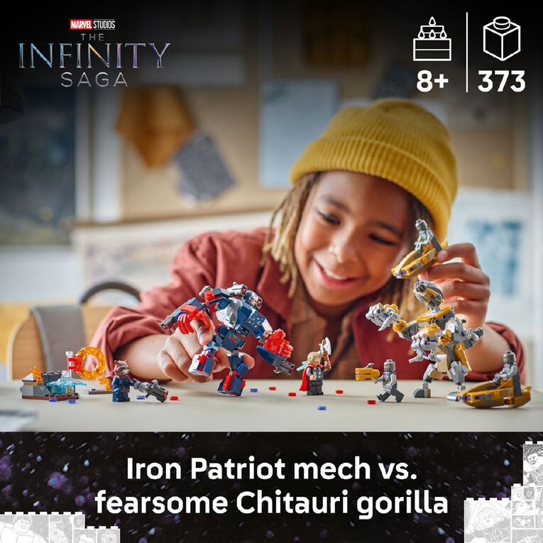 LEGO Marvel Super Heroes Avengers: Endgame Thor v Chitauri 76322 | The ...