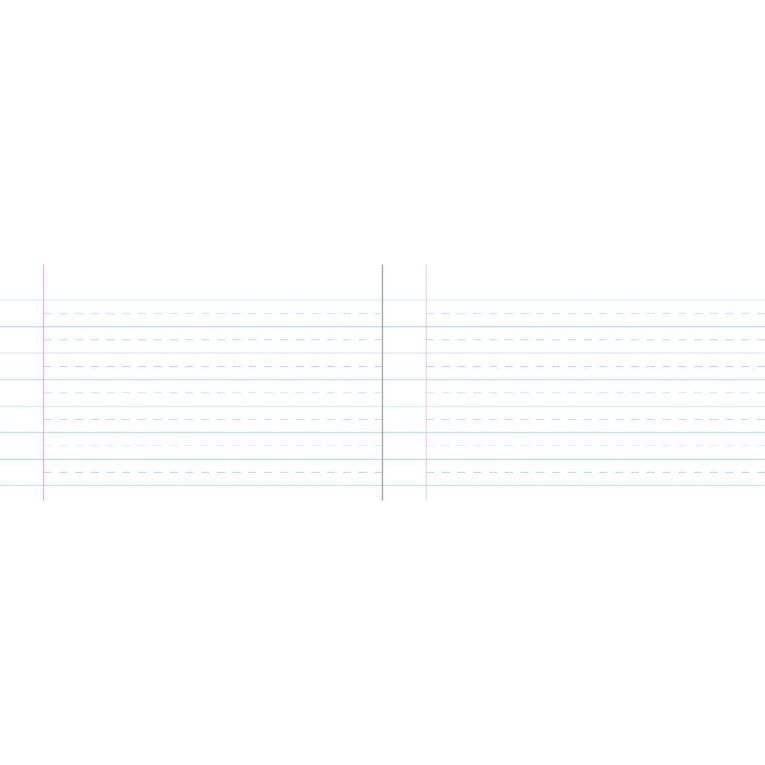 Warwick My Handwriting Book 1 Dashed 7mm Ruled 14mm Ruled 60 Page ...