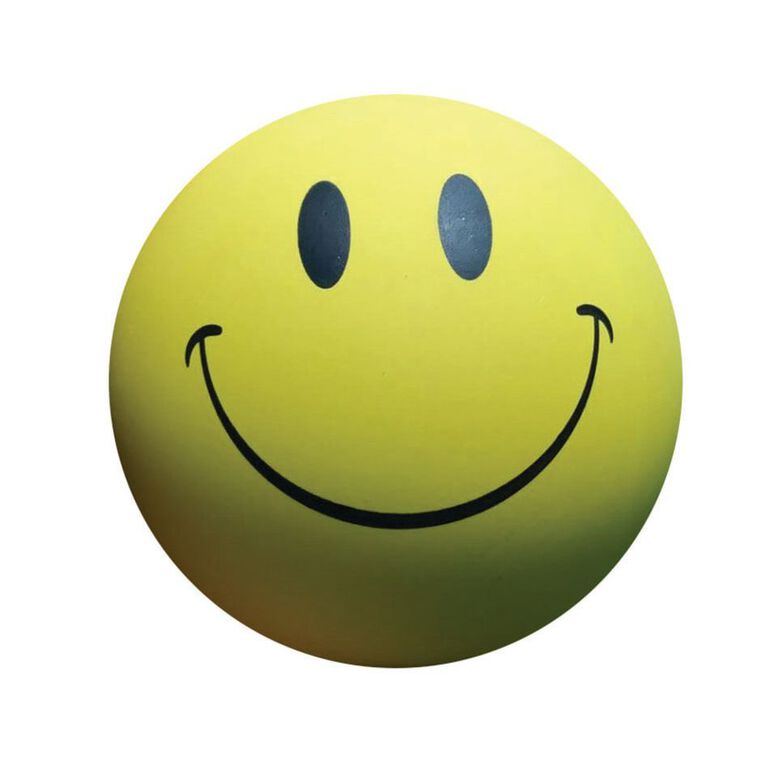 Active Intent Smileez High Bounce Ball Assorted Assorted | The Warehouse