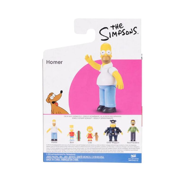 The Simpsons 2.5 Inch Scaled Figure Assorted Assorted | The Warehouse
