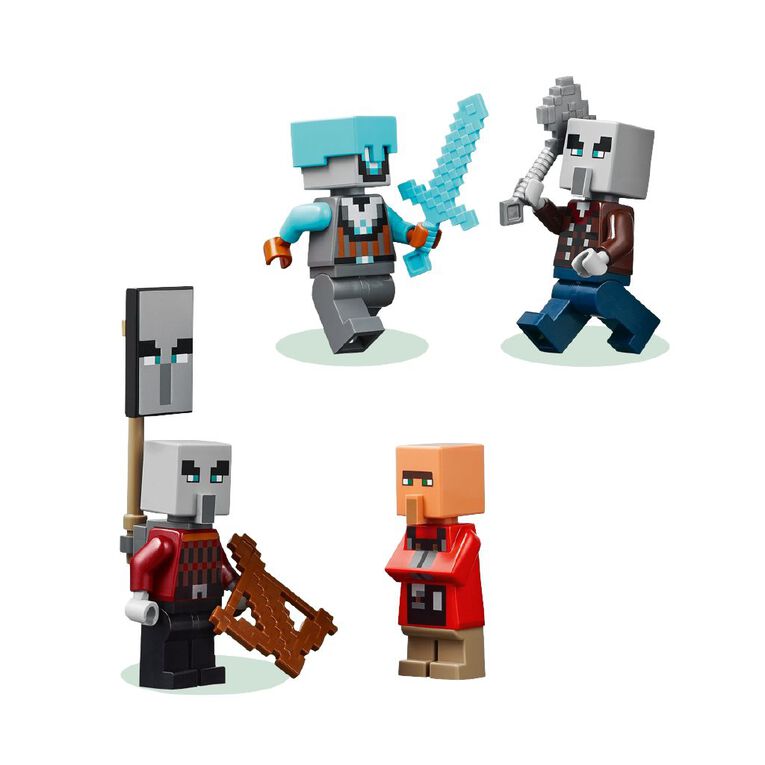 Minecraft LEGO The Pillager Outpost and Ravager 21278 | The Warehouse