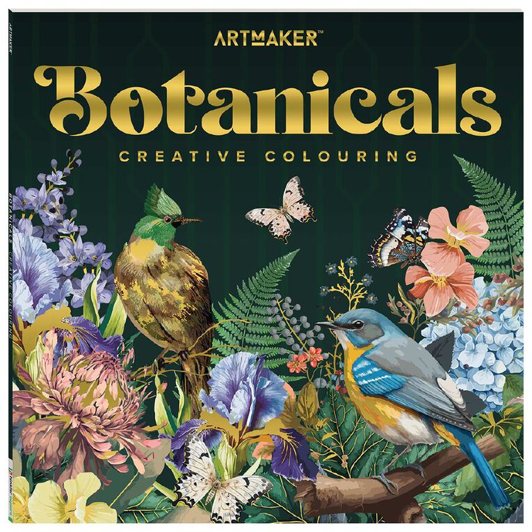 Art Maker Creative Colouring Botanical | The Warehouse
