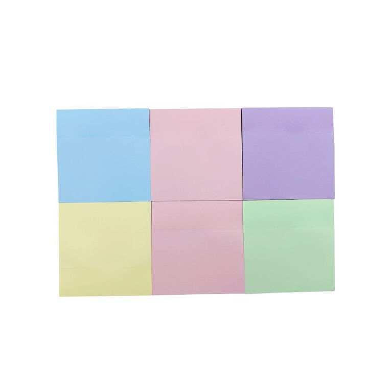 WS Sticky Notes 76mm x 76mm Multi-Coloured 12 Pack Multi-Coloured | The ...