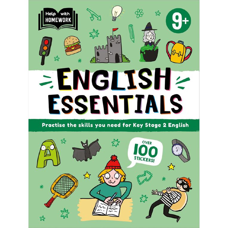 Help With Homework: Age 9+ English Essentials | The Warehouse