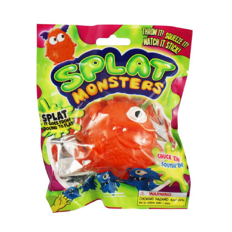 Splat Monsters Assorted Assorted | The Warehouse