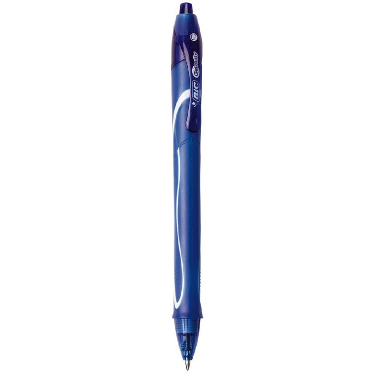 Bic Gelocity Quick Dry Ballpoint Blue Mid Blue Mid | The Warehouse