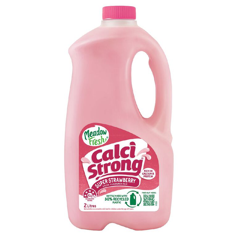 Meadow Fresh Calci Strong Strawberry Fresh Flavoured Milk 2L | The ...