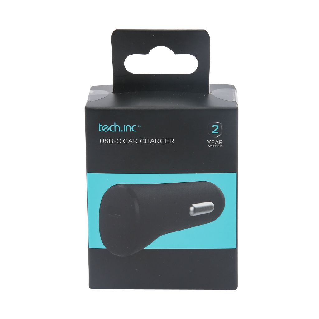 Tech.Inc USB-C Car Charger 2.22A | The Warehouse