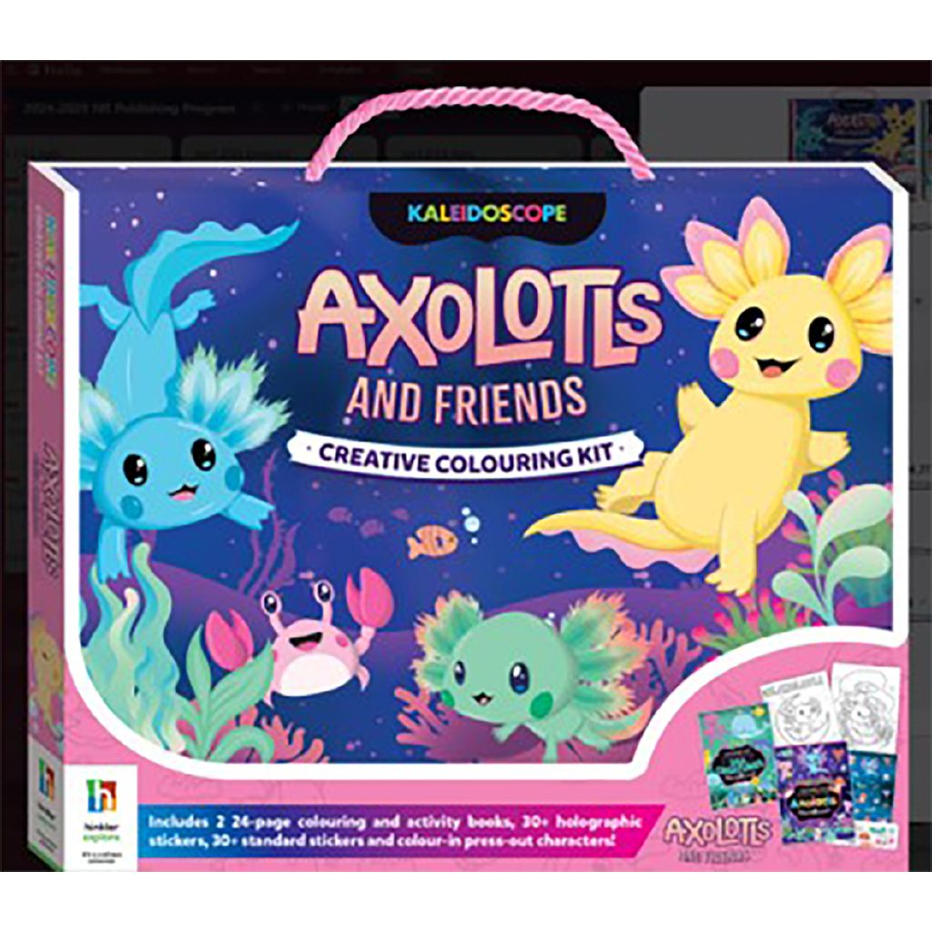 Axolotls & Friends Colour And Activity Set | The Warehouse