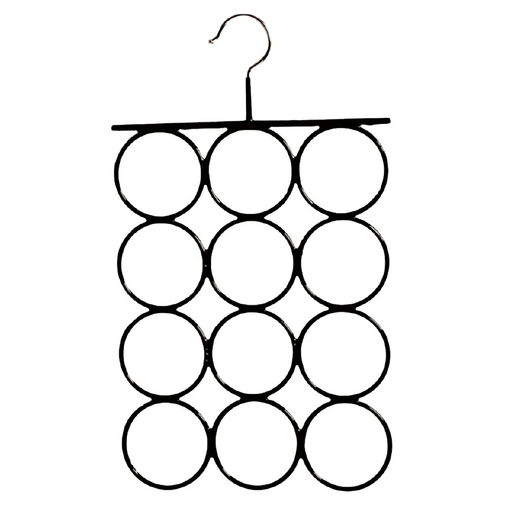 Living & Co Scarf Hanger Loops Black | The Warehouse