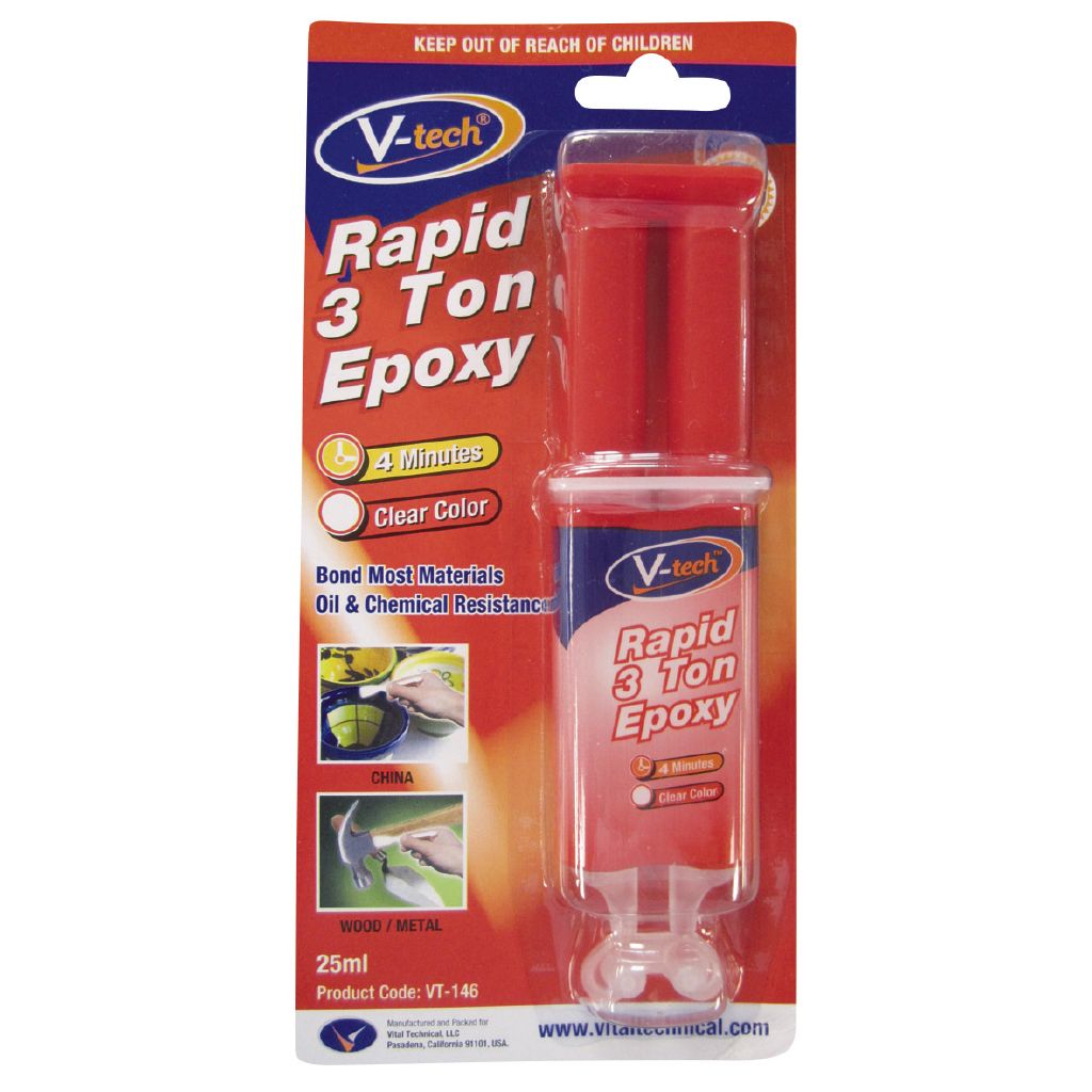 Vtech Rapid 3 Ton Epoxy 25ml | The Warehouse