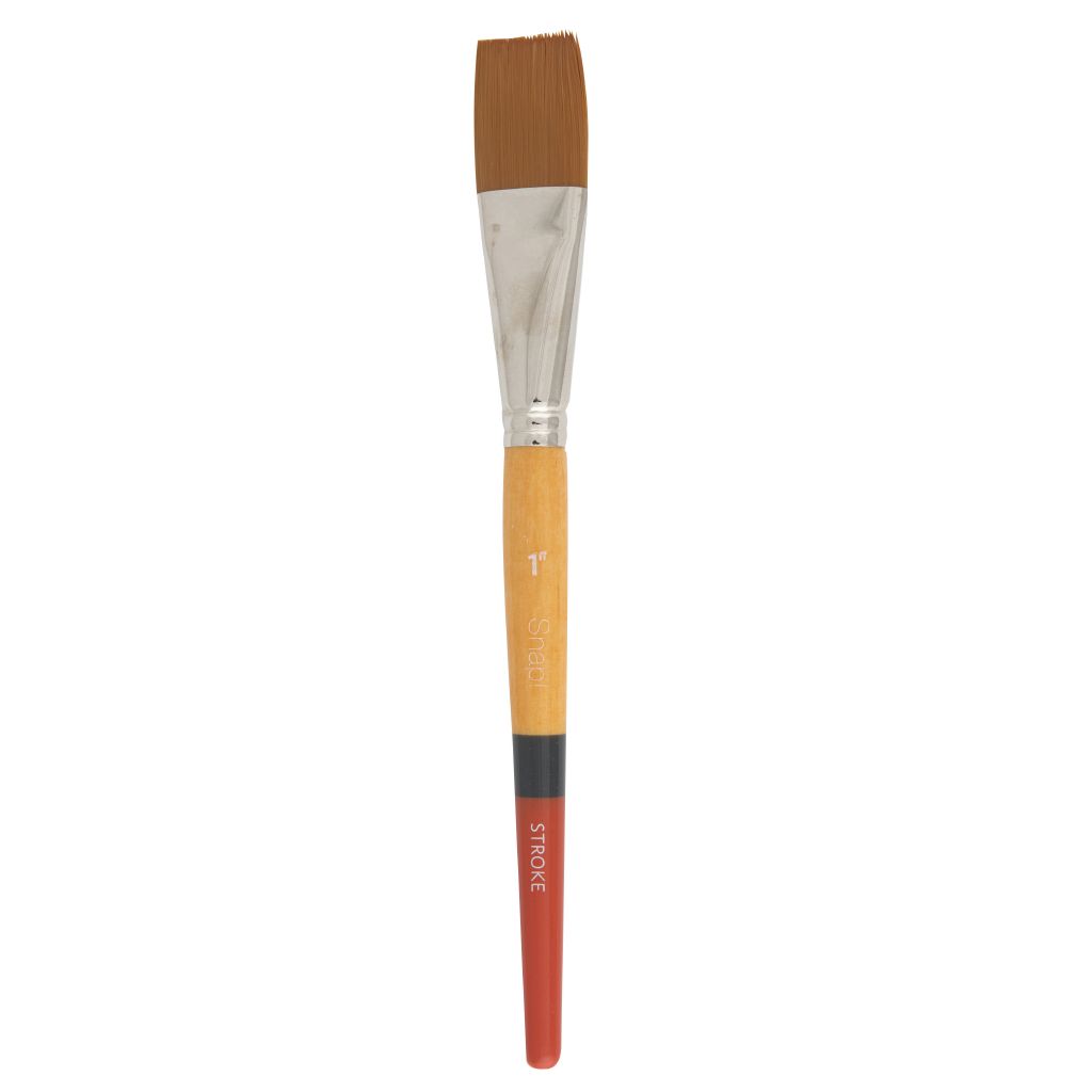Princeton Snap Brush Short Handle Taklon Stroke 1 Gold Gold | The Warehouse