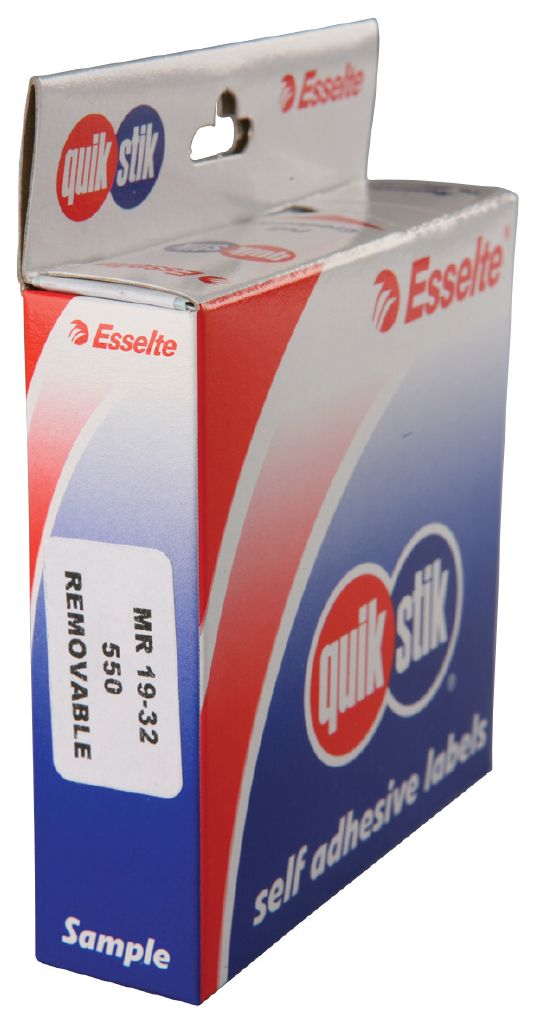 Quik Stik Labels Mr1932 19mm x 32mm 550 Pack White | The Warehouse