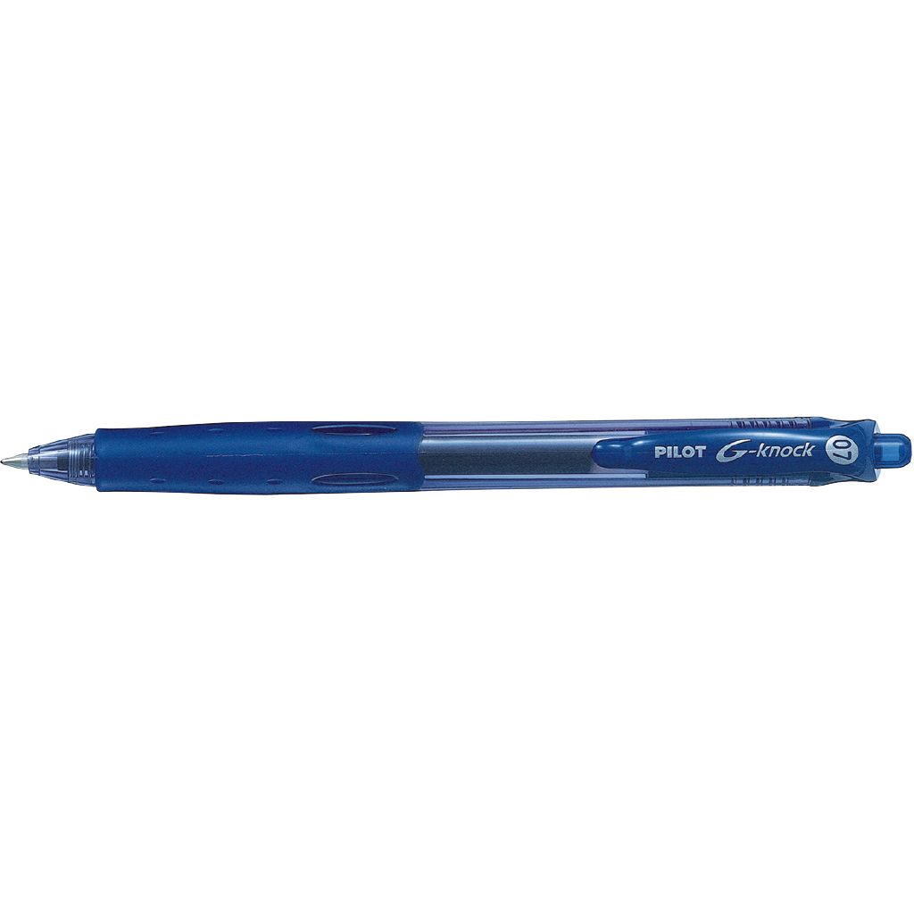 Pilot-BeGreen G-Knock Fine 0.7mm Gel Pen Blue Blue Blue | The Warehouse