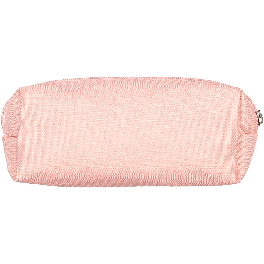 Flat Small Pencil Case Pink Mid Pink Mid | The Warehouse