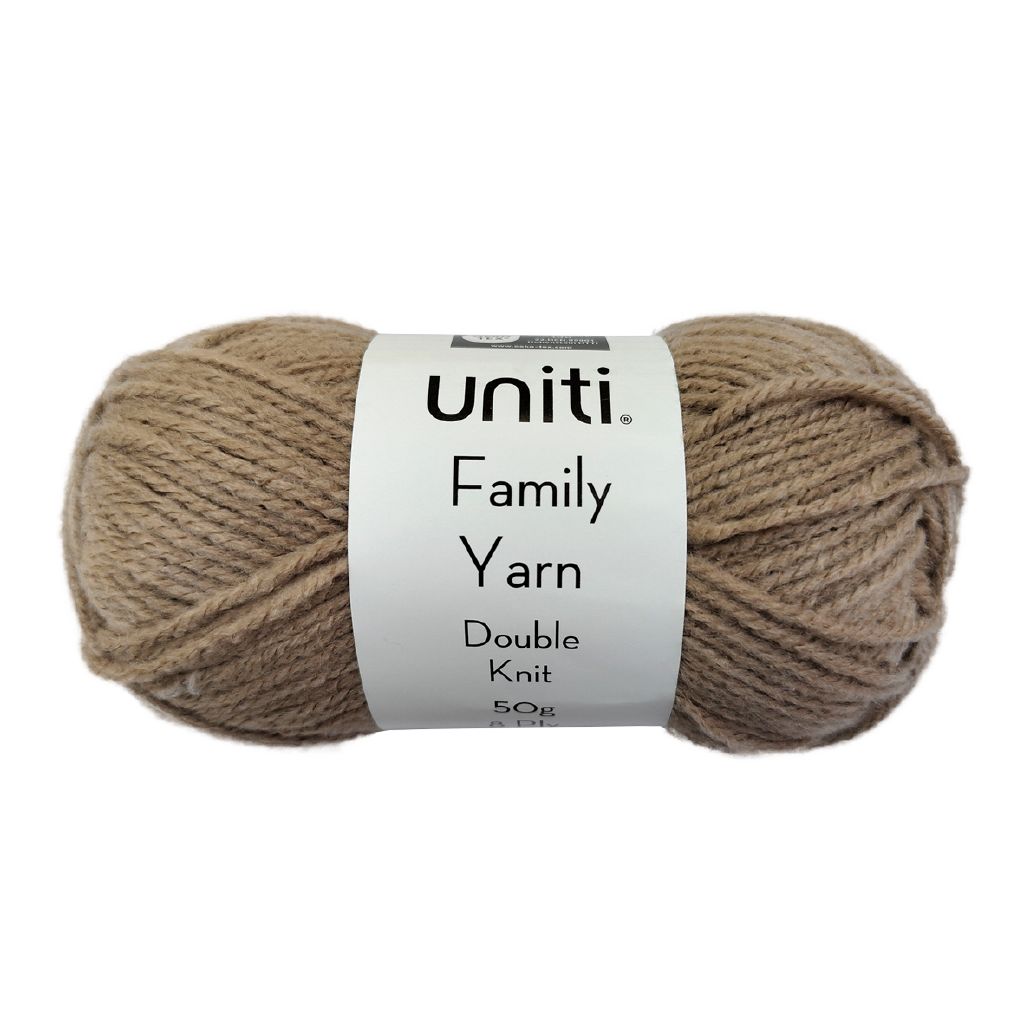 Uniti Yarn Family Double Knit Natural 50g Natural | The Warehouse