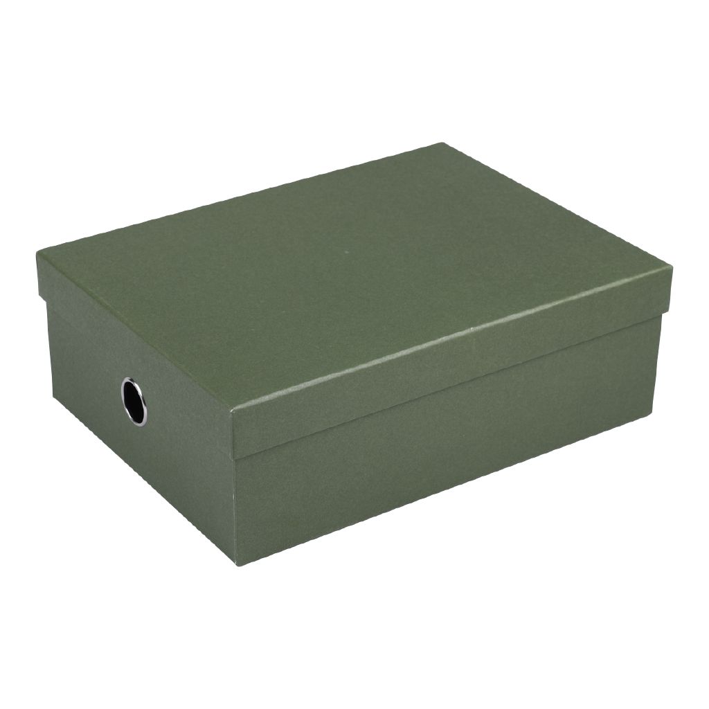 Uniti Colour Pop Storage Box Matt Green | The Warehouse