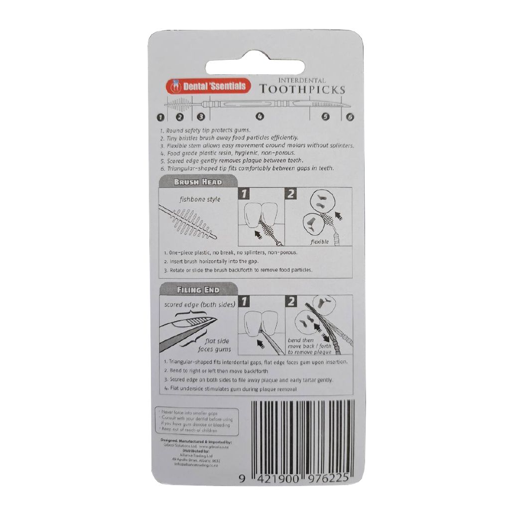 Dental 'Ssentials Toothpicks 40 pack | The Warehouse
