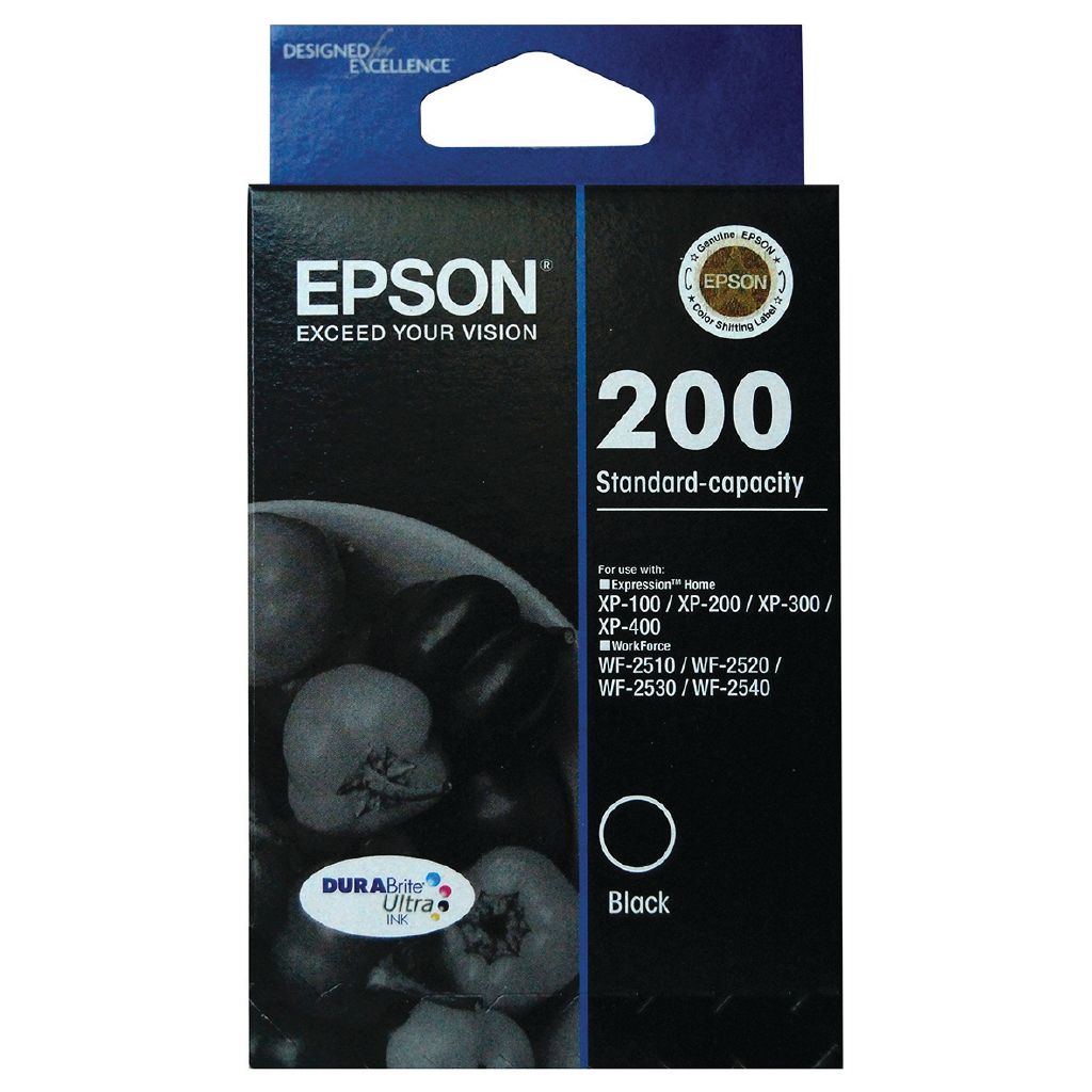 Epson Ink 200 Black (175 Pages) Black | The Warehouse