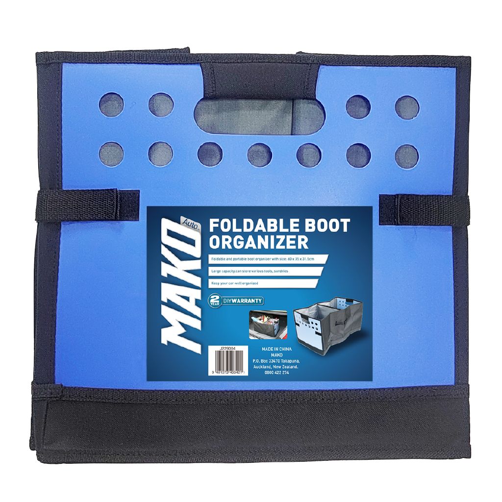 Mako Foldable Trunk Organizer | The Warehouse