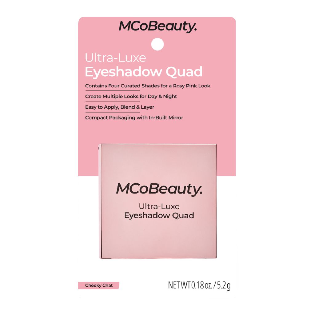 MCoBeauty Eyeshadow Quad Cheeky Chat | The Warehouse