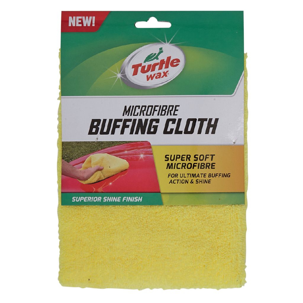 Turtle Wax Microfibre Buffing Cloth | The Warehouse