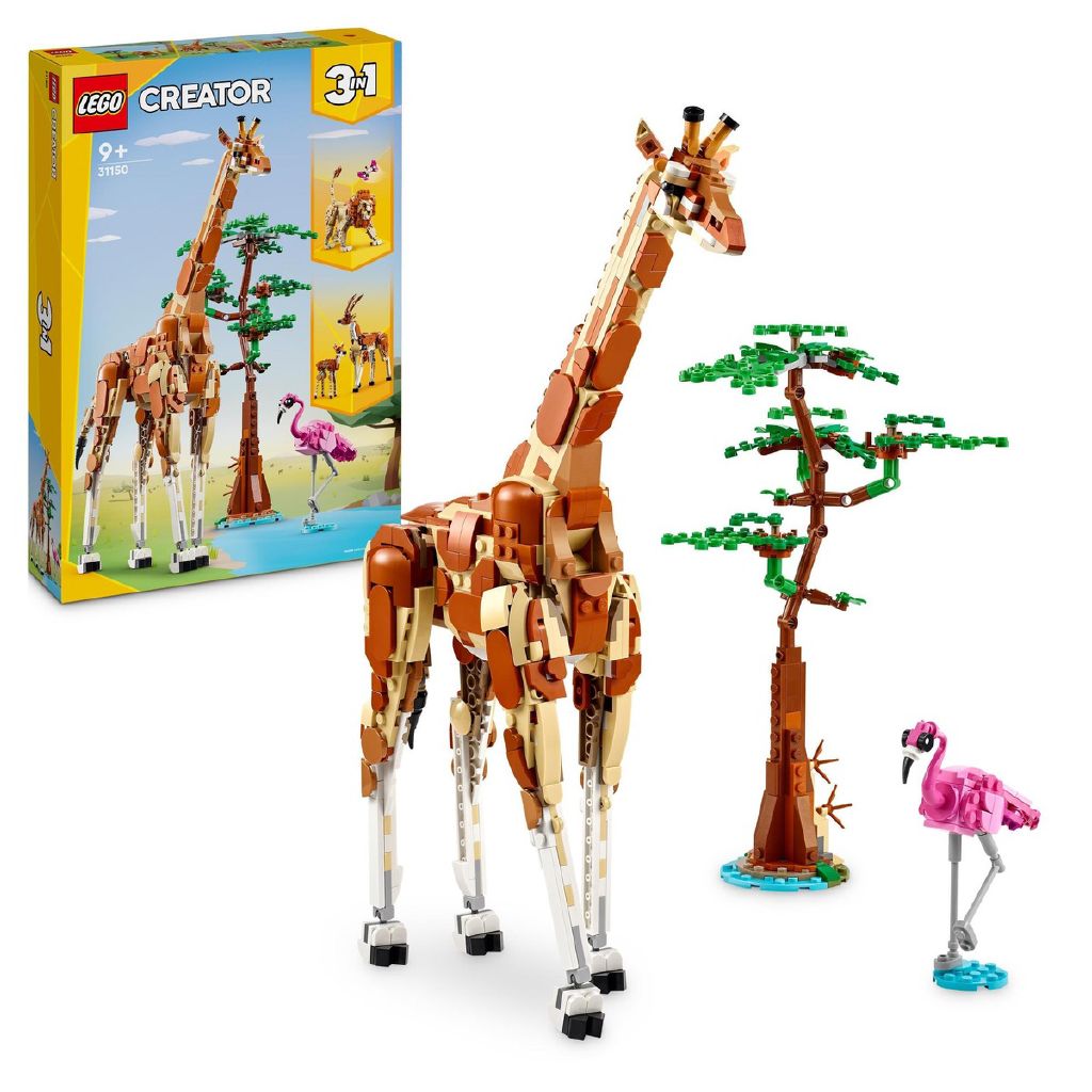 LEGO Creator Wild Safari Animals 31150 | The Warehouse