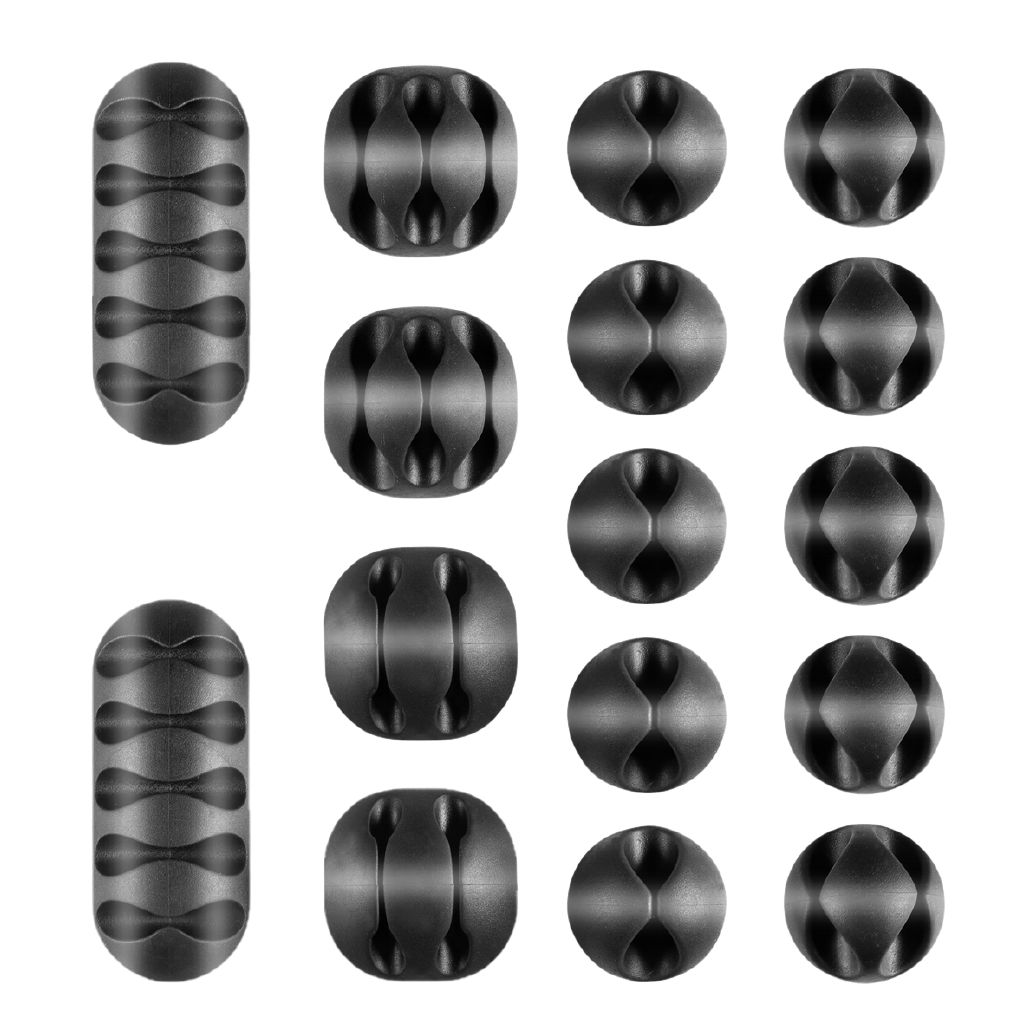 Tech.Inc Cable Clips 16 Pack | The Warehouse