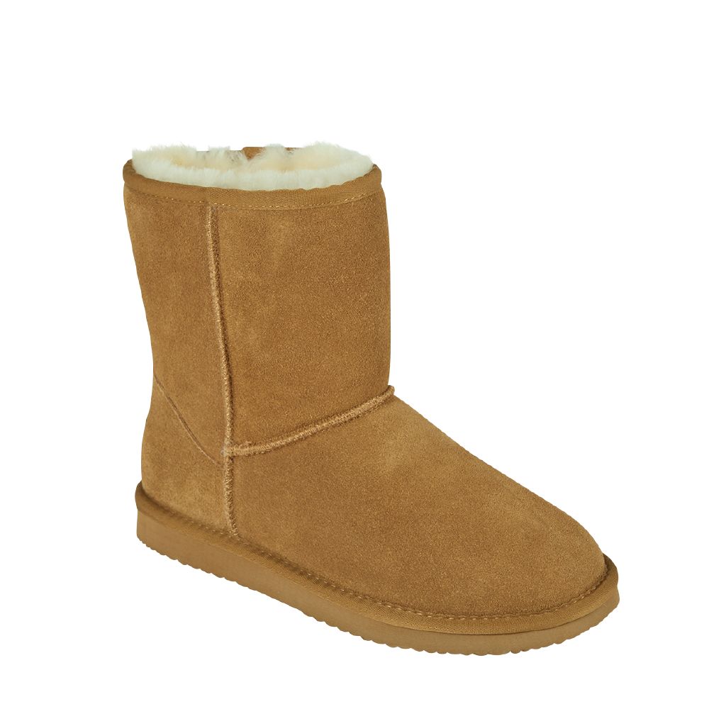 NEW ZEALAND SHEEPSKIN CO. Women's Sheepskin Lined Short Slipper Boots ...