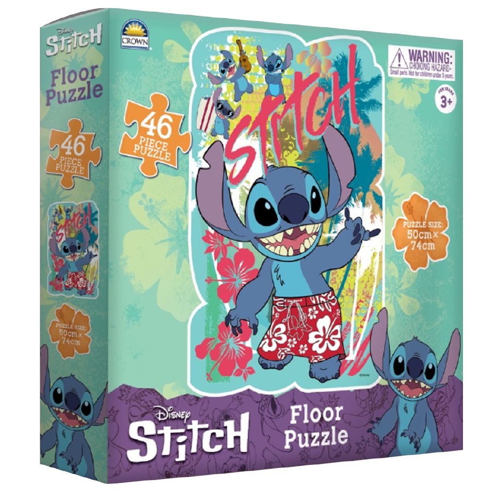 Stitch 46 Piece Floor Puzzle | The Warehouse
