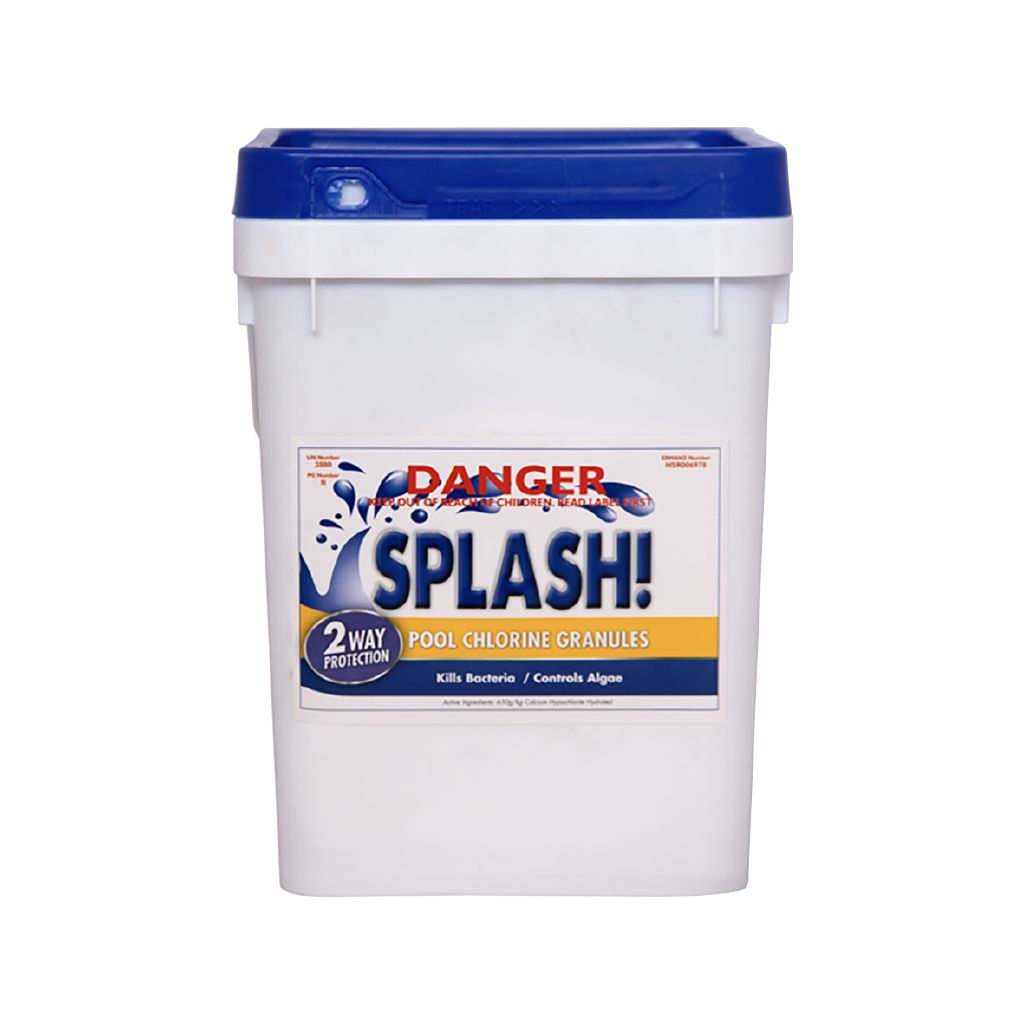 Splash Chlorine Granules 10kg | The Warehouse