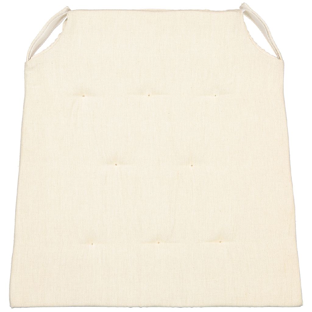 Living & Co Cotton/Foam Chair Pad with Handle 40cm x 40cm Taupe | The ...