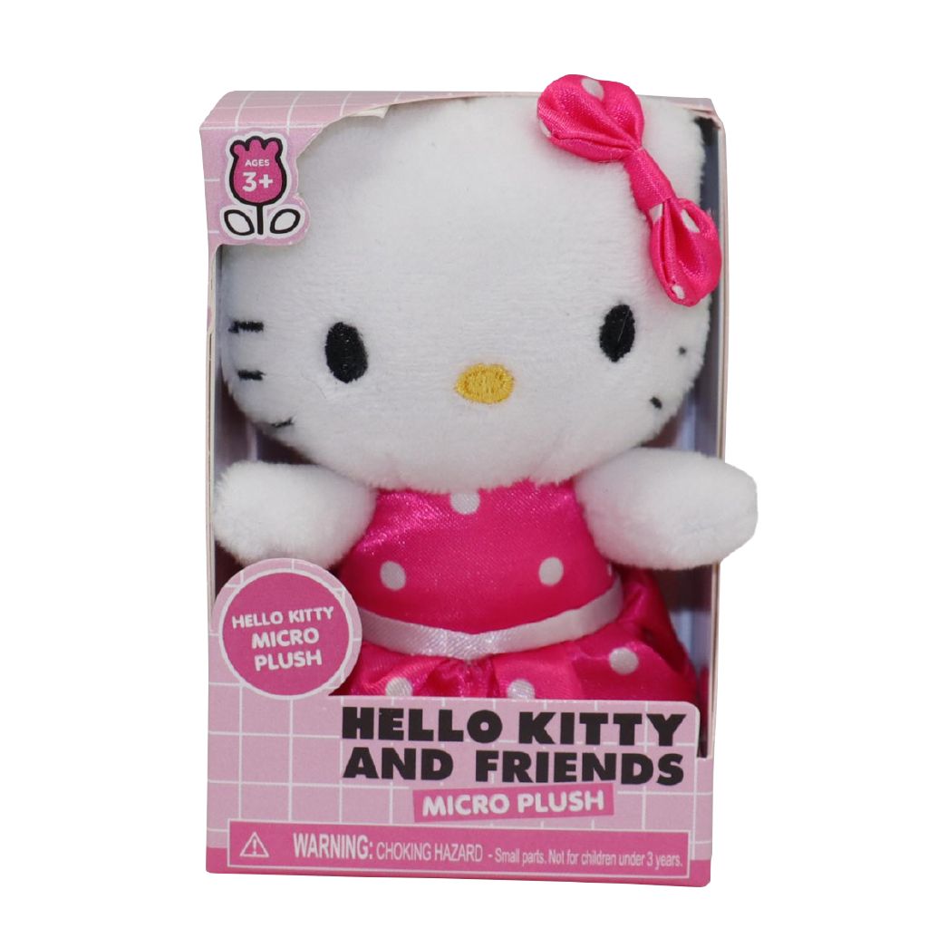 Hello Kitty 3 Inch Plush Assorted Assorted | The Warehouse