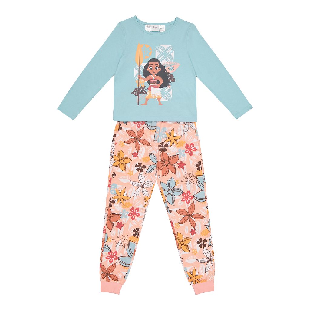 Disney Kids' Long Sleeve Pyjama Set Blue Light | The Warehouse