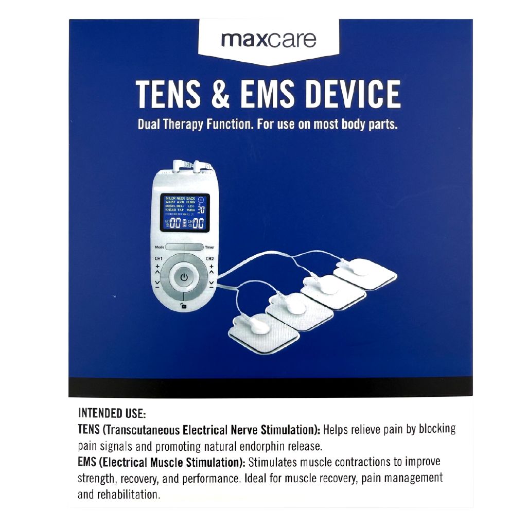 Maxcare TENS and EMS Device | The Warehouse